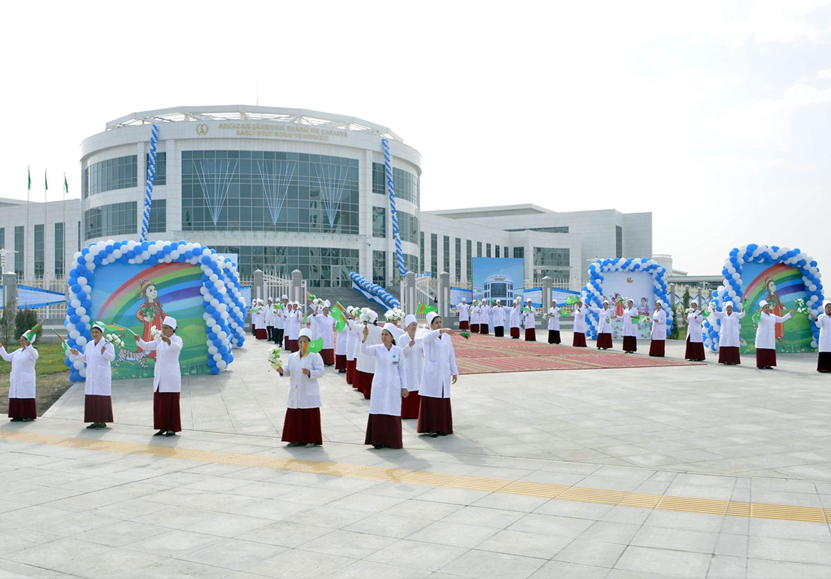 The President of Turkmenistan took part in the opening of the country's ...