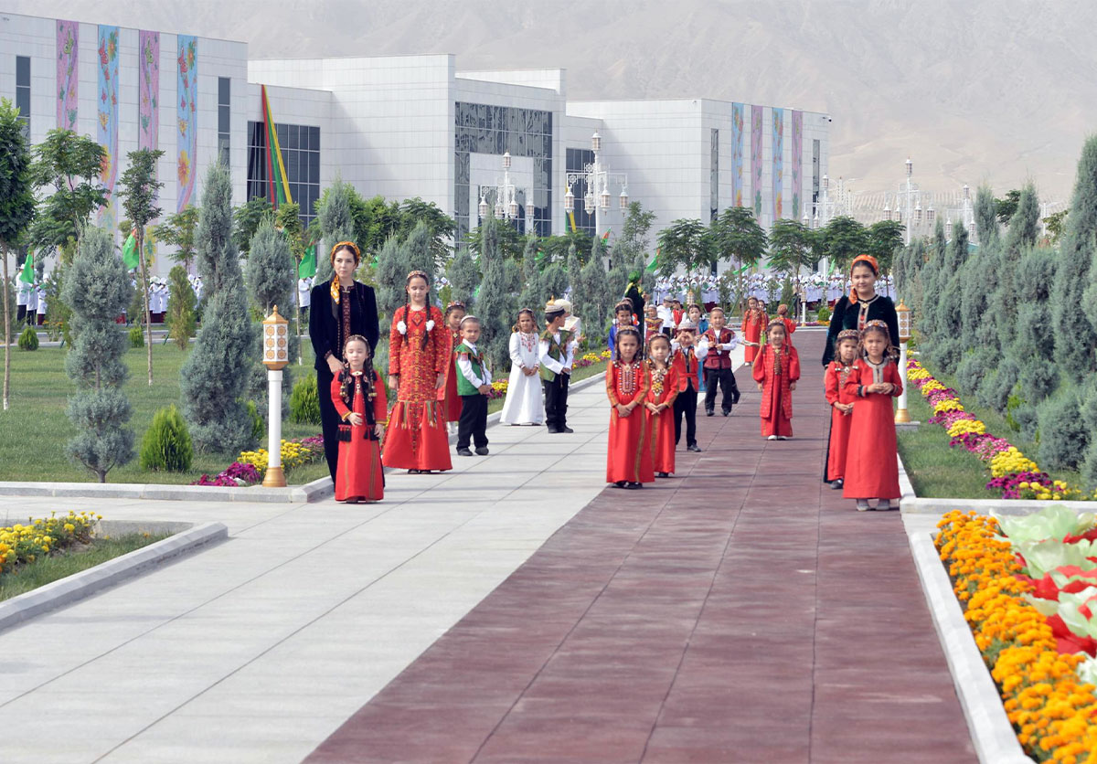 The President of Turkmenistan took part in the opening of the country's ...
